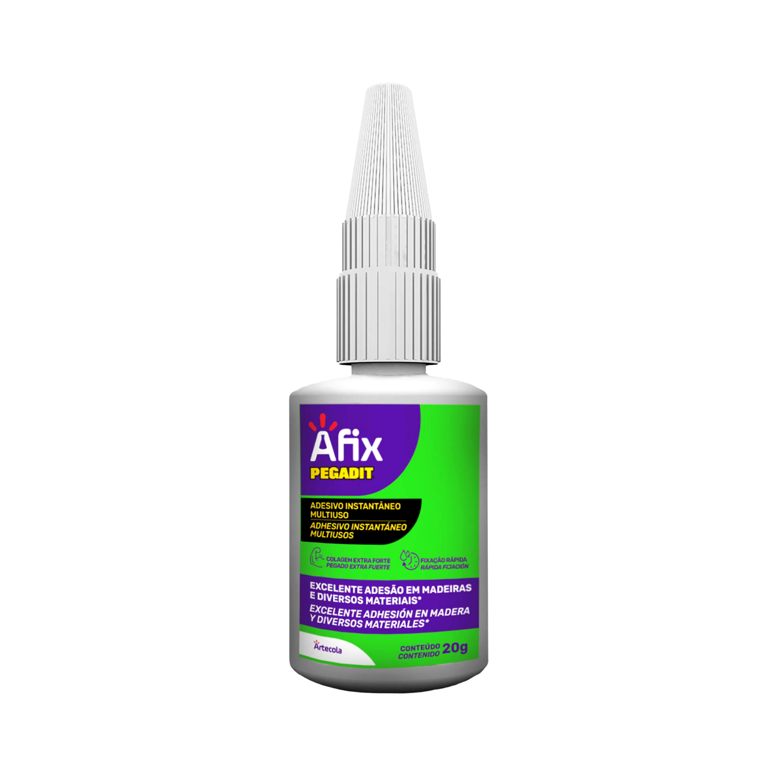 AFIX PEGADIT ADHESIVO INSTANTÁNEO 20g - Afix - Artecola